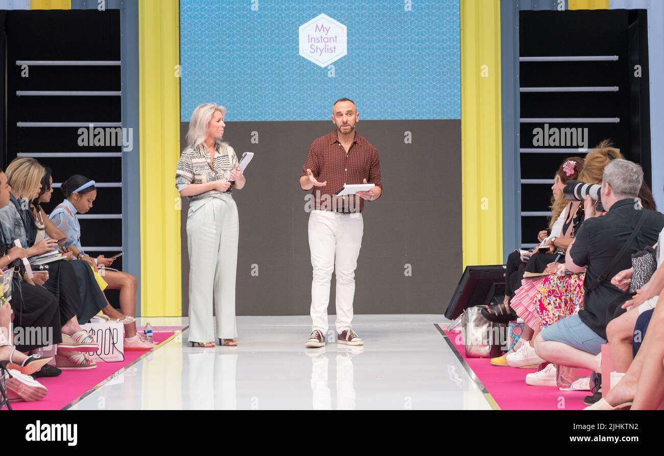 Fashion stylist experts - Mark Heyes and Lynne McKenna - Fashion Event ...