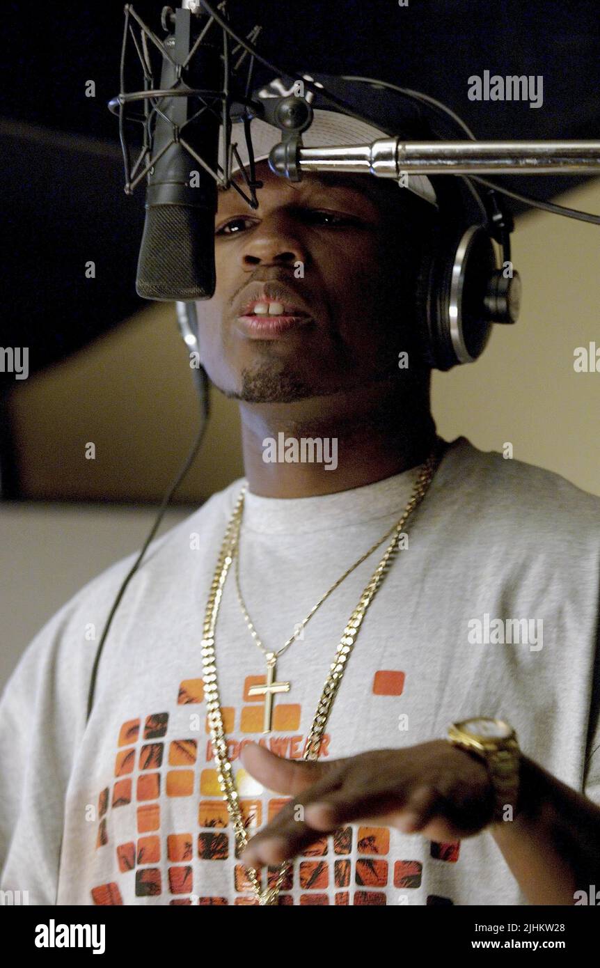 CURTIS JACKSON AKA 50 CENT, GET RICH OR DIE TRYIN', 2005 Stock Photo - Alamy