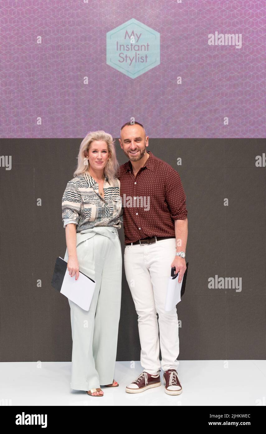 Fashion stylist experts - Mark Heyes and Lynne McKenna - Fashion Event ...