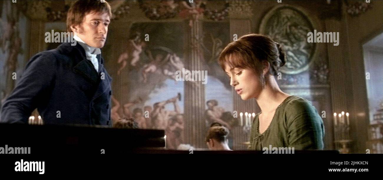 MATTHEW MACFADYEN, KEIRA KNIGHTLEY, PRIDE and PREJUDICE, 2005 Stock ...