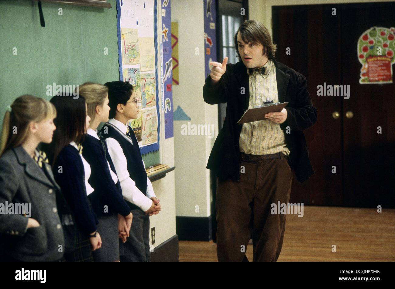 School of rock jack black hi-res stock photography and images - Alamy