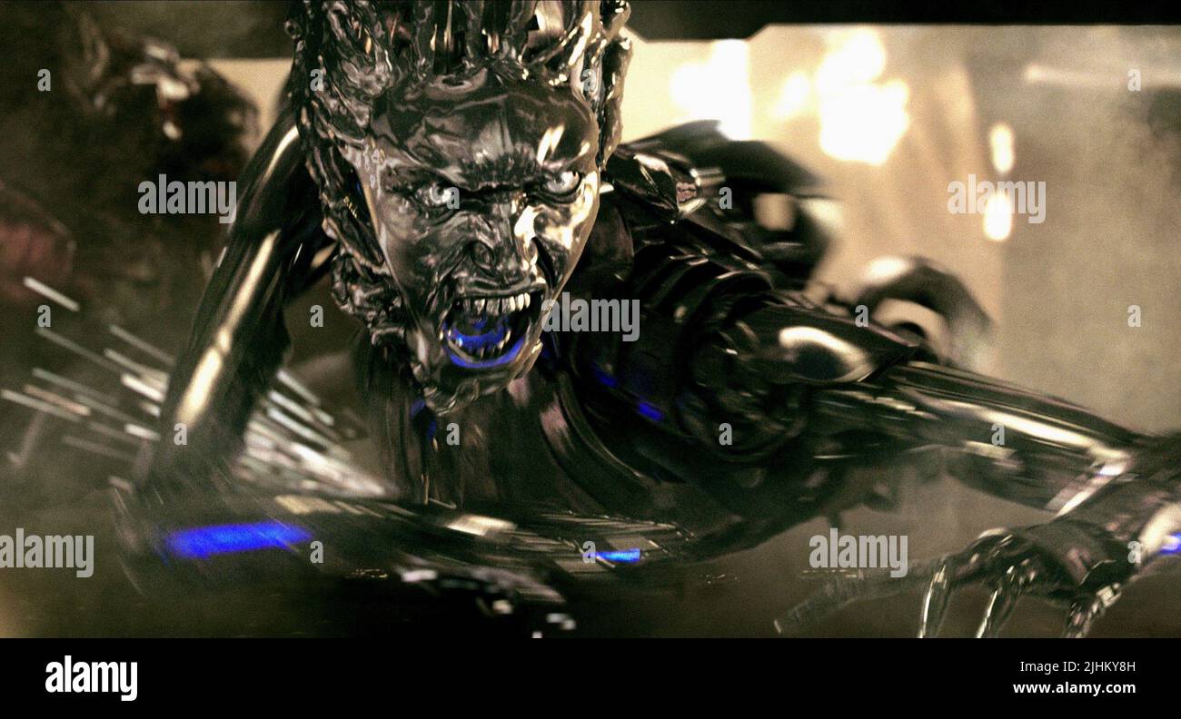 THE T-X, TERMINATOR 3: RISE OF THE MACHINES, 2003 Stock Photo - Alamy