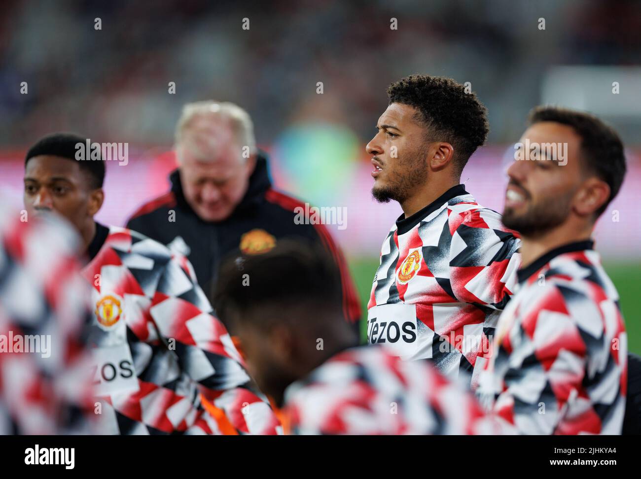Melbourne, Australia, 19 Jul 2022. Manchester United's Jadon Sancho ...