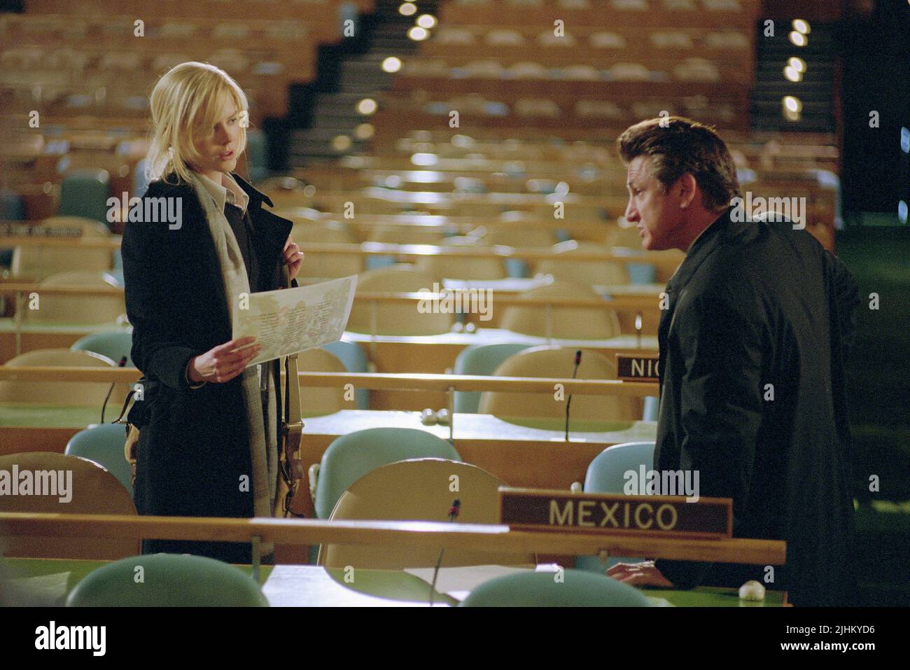 NICOLE KIDMAN, SEAN PENN, THE INTERPRETER, 2005 Stock Photo - Alamy