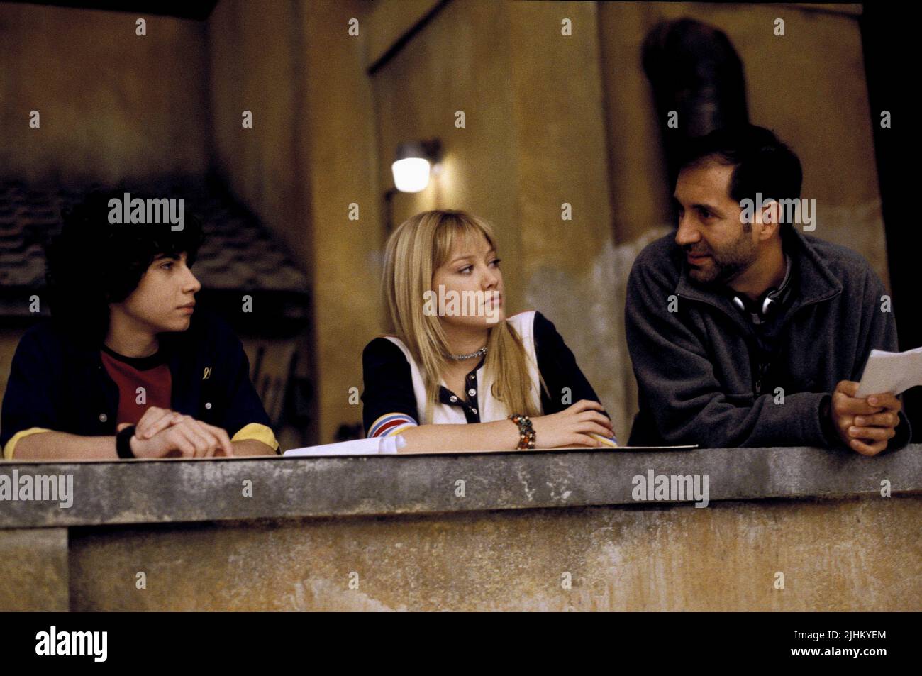ADAM LAMBERG, HILARY DUFF, JIM FALL, THE LIZZIE MCGUIRE MOVIE, 2003 ...