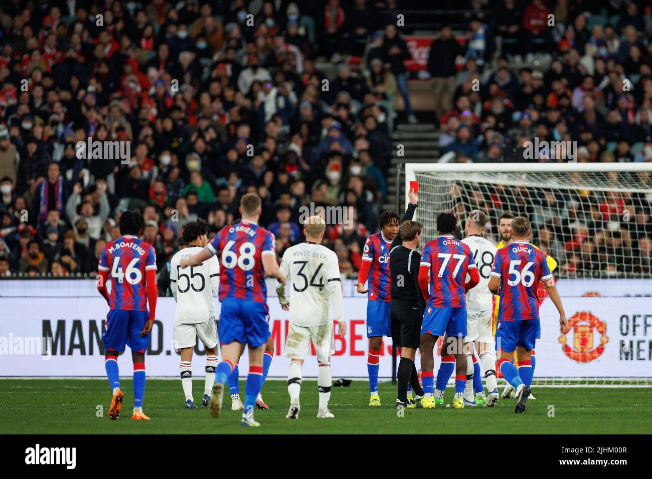 Melbourne, Australia, 19 Jul 2022. Manchester United vs Crystal Palace ...