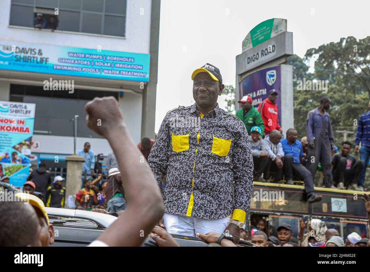 William ruto campaign rally hi-res stock photography and images - Alamy