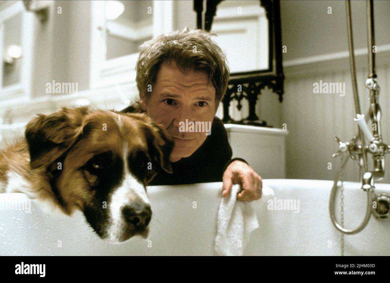 HARRISON FORD, DOG, WHAT LIES BENEATH, 2000 Stock Photo - Alamy