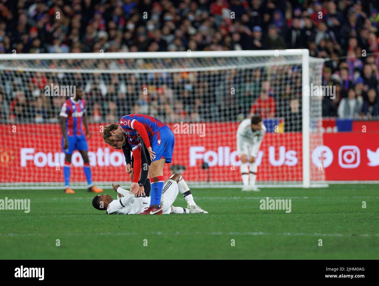 Melbourne, Australia, 19 Jul 2022. Manchester United vs Crystal Palace ...
