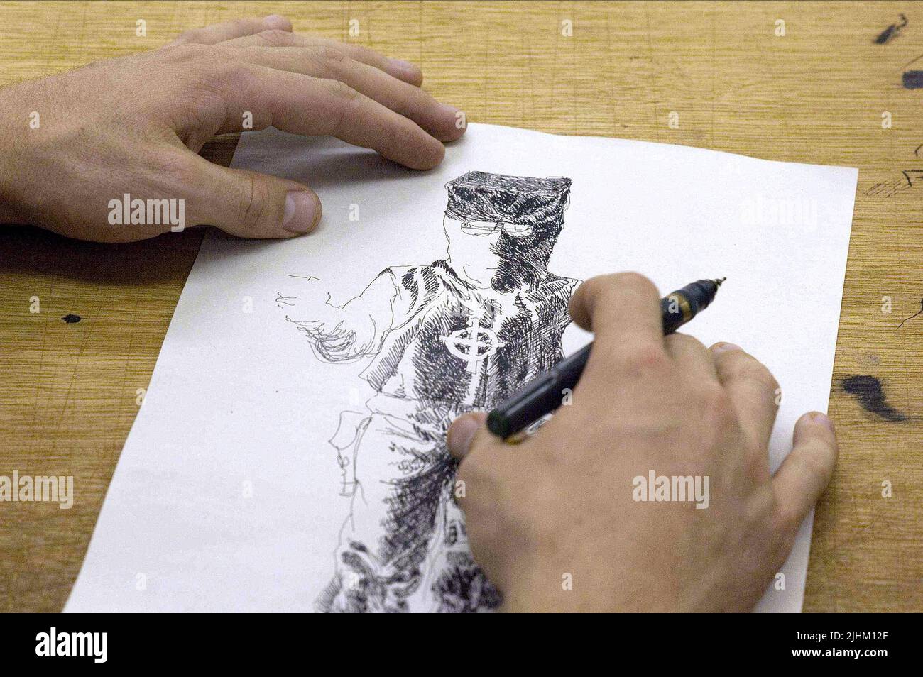 ARTIST'S SUSPECT SKETCH, ZODIAC, 2007 Stock Photo - Alamy