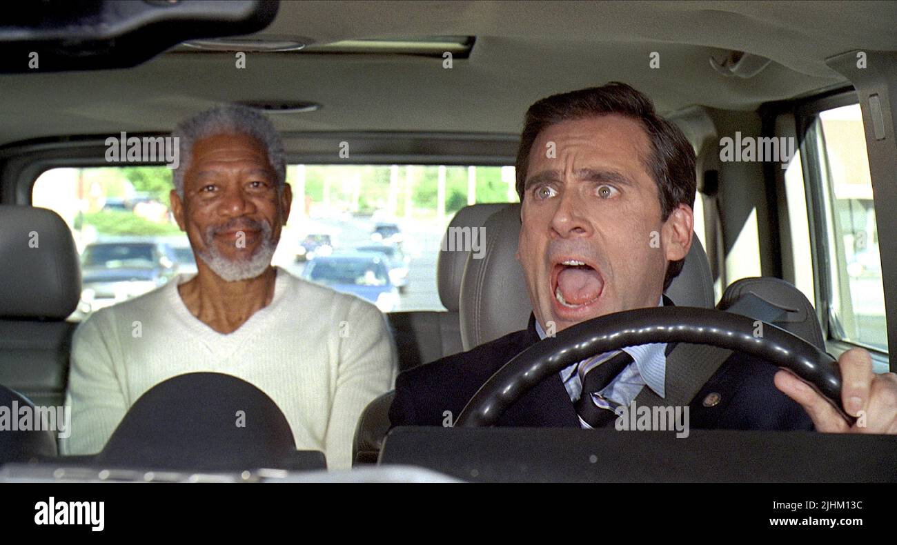 MORGAN FREEMAN, STEVE CARELL, EVAN ALMIGHTY, 2007 Stock Photo - Alamy