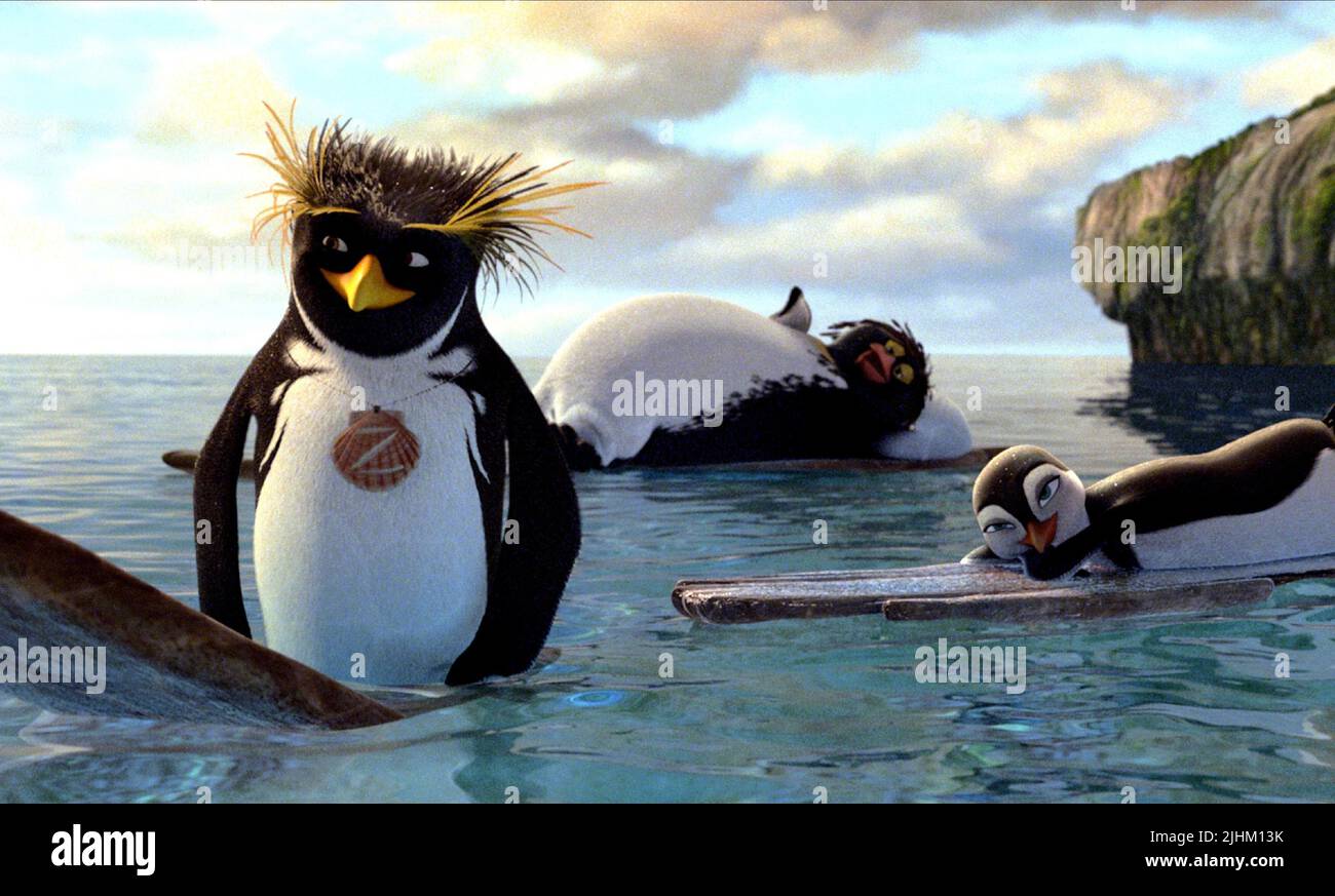 CODY MAVERICK, GEEK, NANI, SURF'S UP, 2007 Stock Photo - Alamy