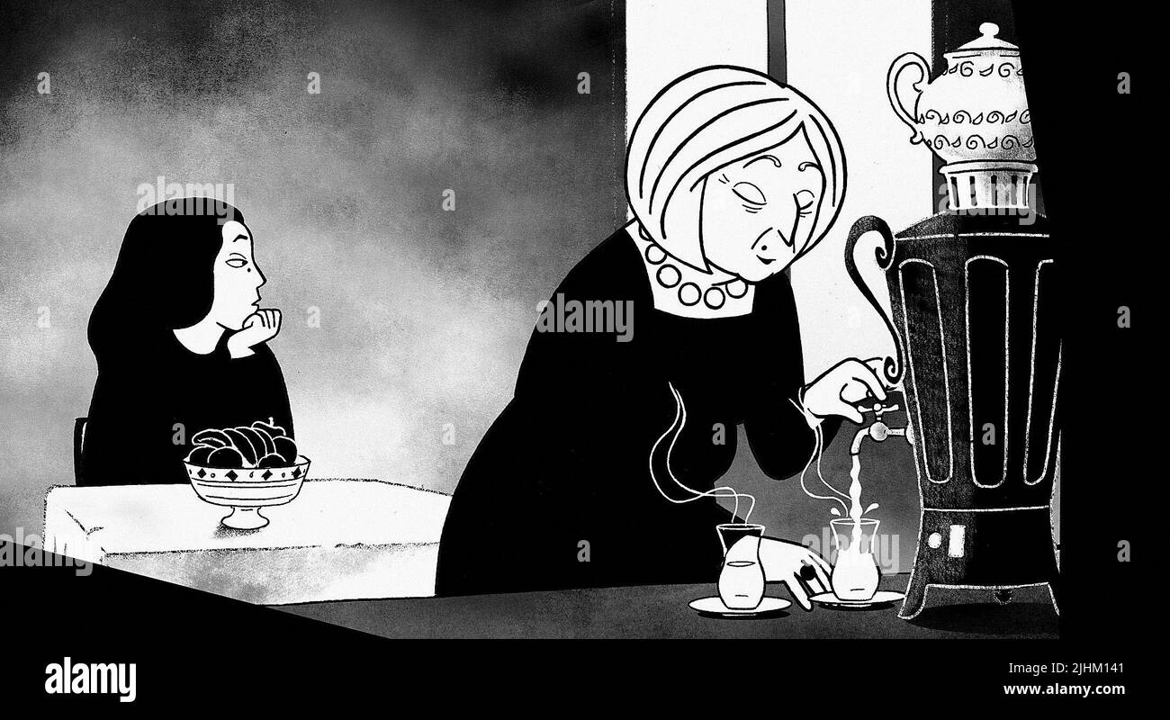 MARJANE, GRANDMOTHER, PERSEPOLIS, 2007 Stock Photo - Alamy