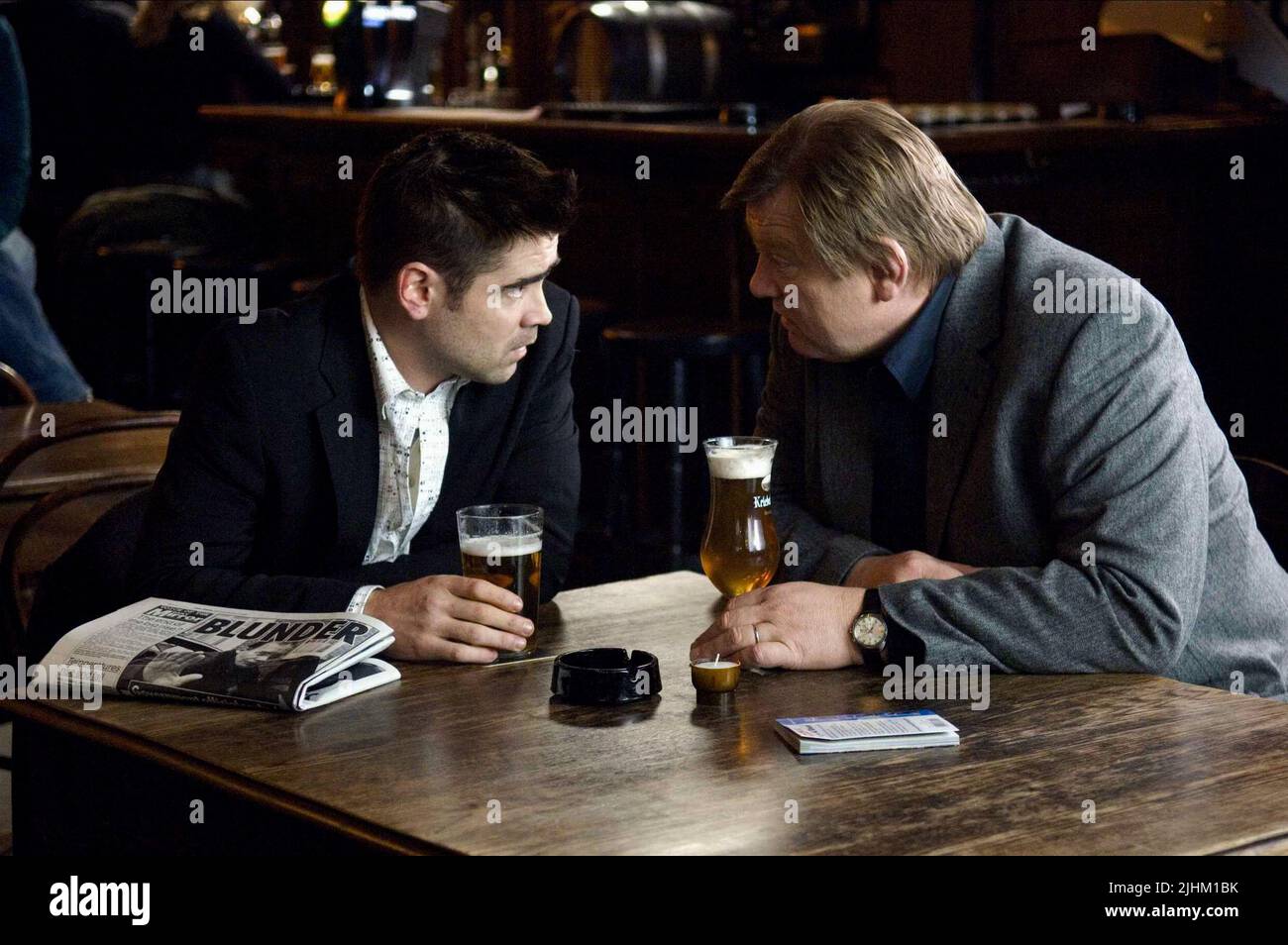 COLIN FARRELL, BRENDAN GLEESON, IN BRUGES, 2008 Stock Photo - Alamy