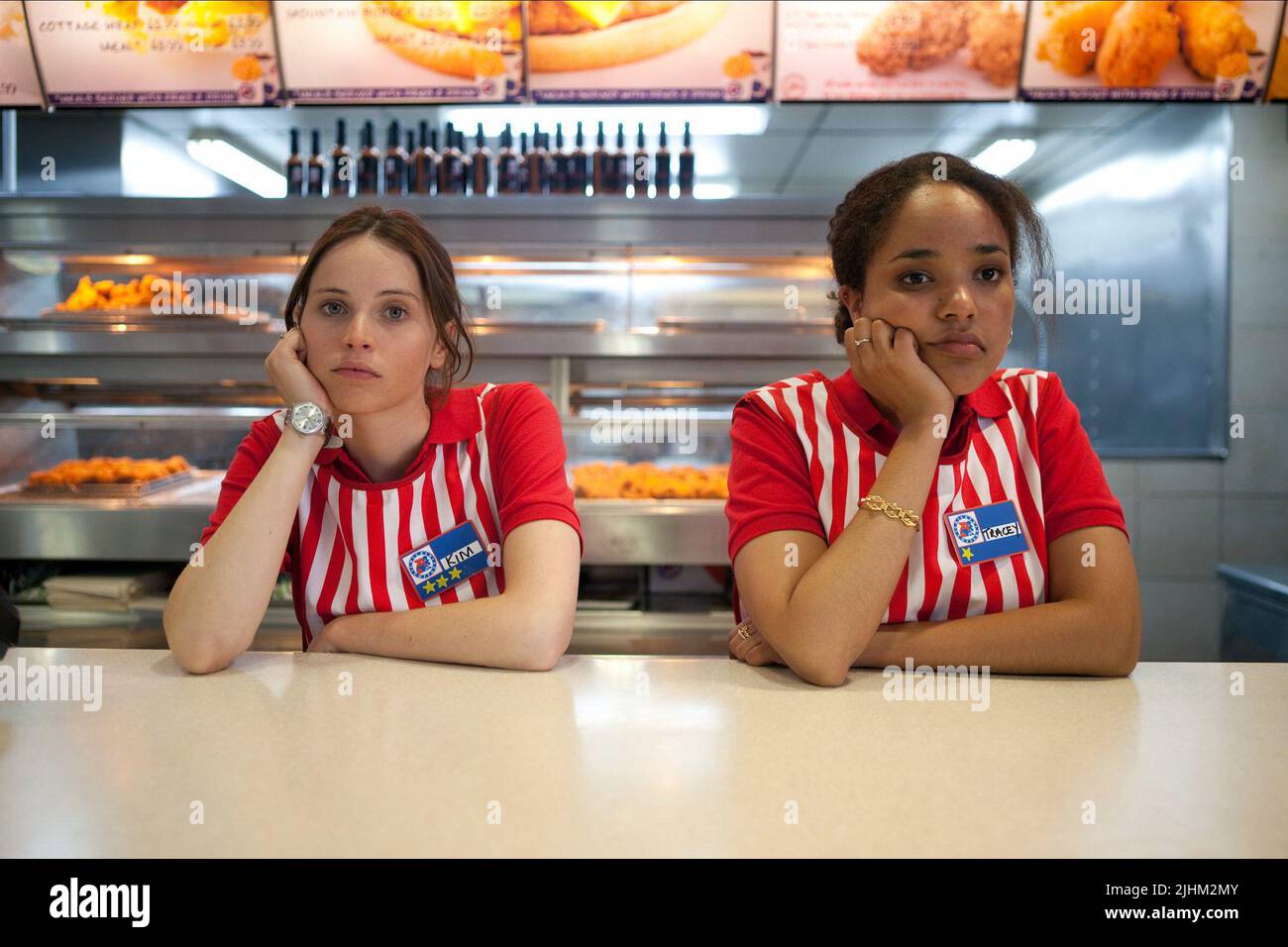 FELICITY JONES, CHANDRA RUEGG, CHALET GIRL, 2011 Stock Photo - Alamy