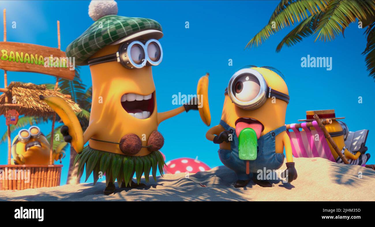 MINONS, DESPICABLE ME 2, 2013 Stock Photo - Alamy