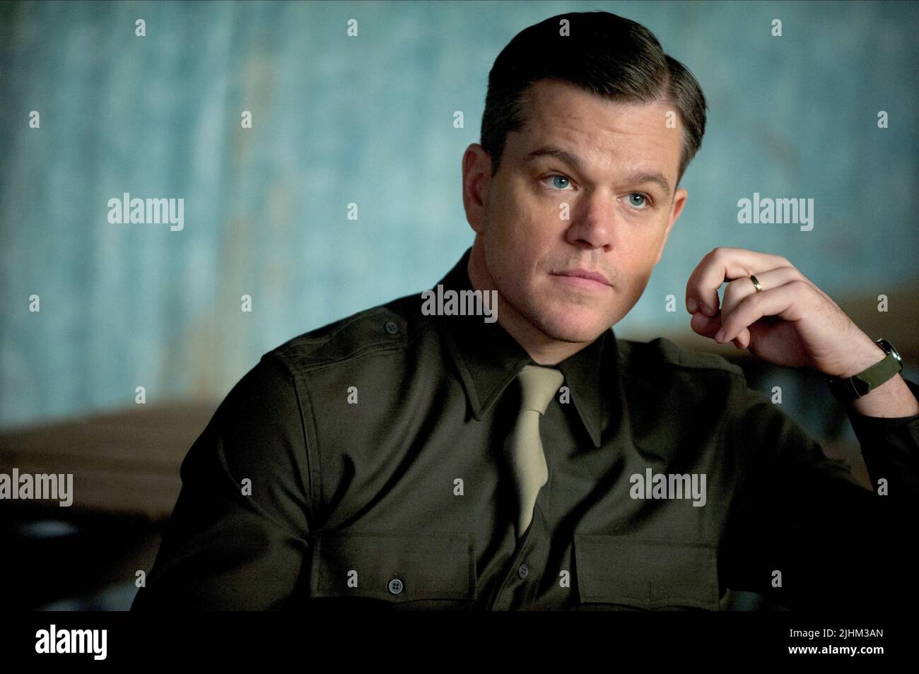 MATT DAMON, THE MONUMENTS MEN, 2014 Stock Photo - Alamy