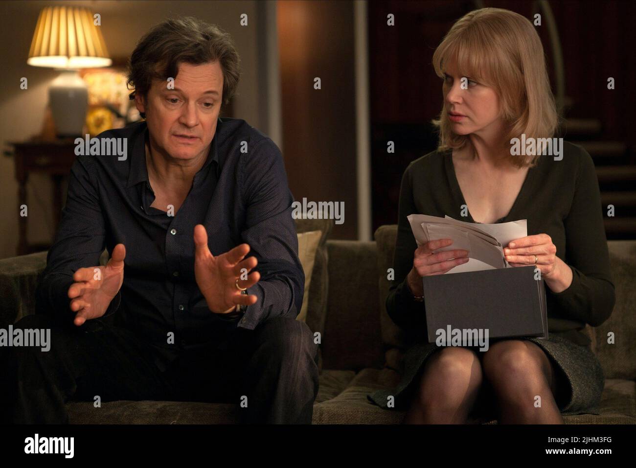 COLIN FIRTH, NICOLE KIDMAN, BEFORE I GO TO SLEEP, 2014 Stock Photo - Alamy