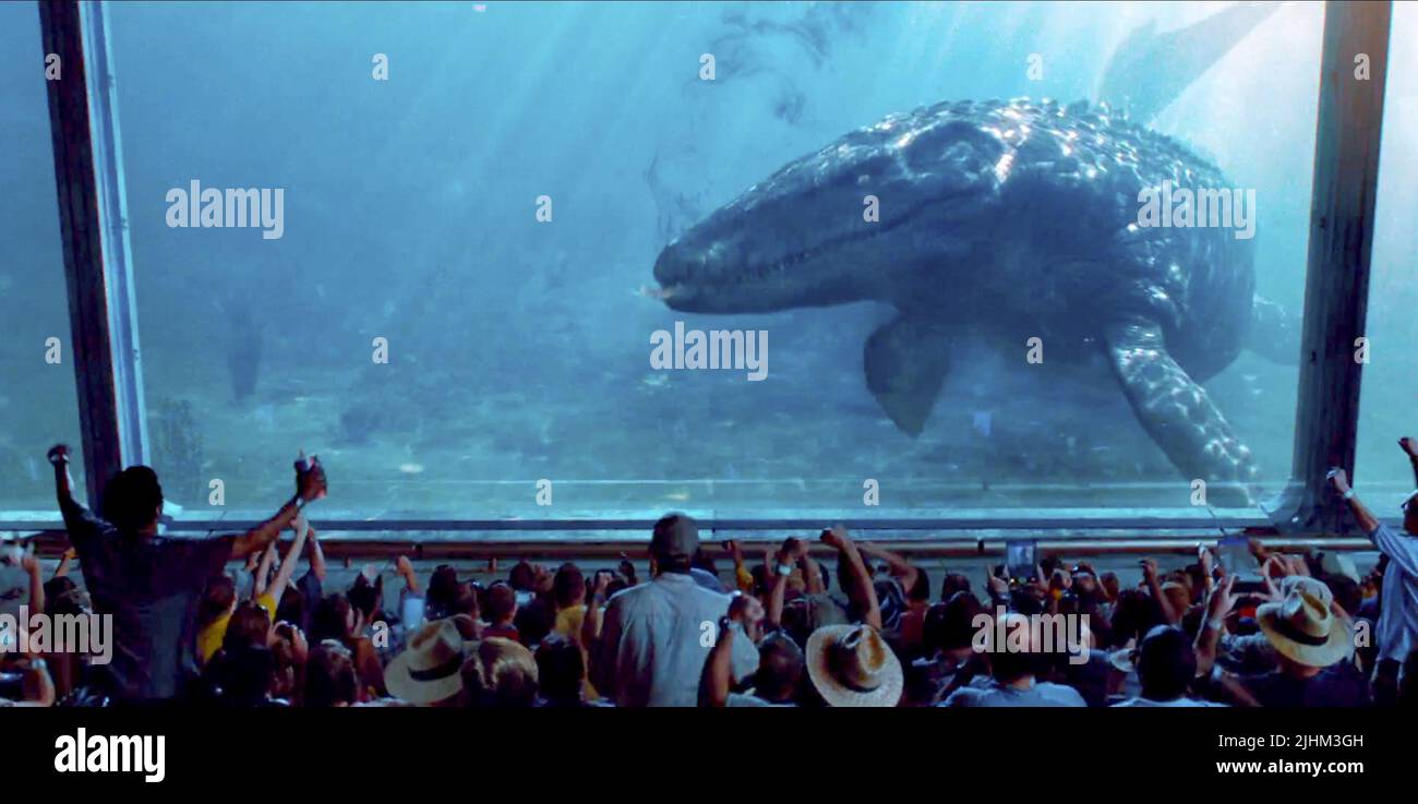 MOSASAURUS, JURASSIC WORLD, 2015 Stock Photo - Alamy