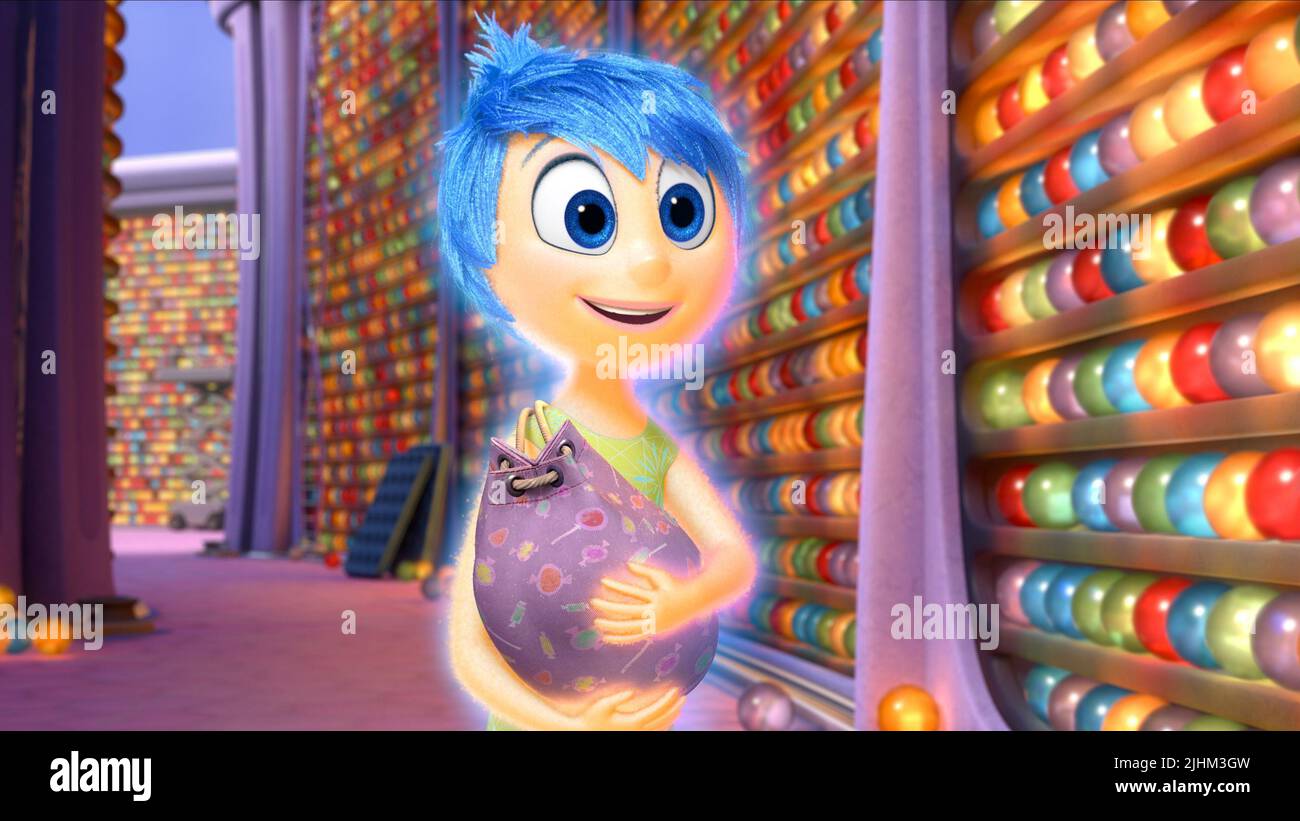 JOY, INSIDE OUT, 2015 Stock Photo - Alamy