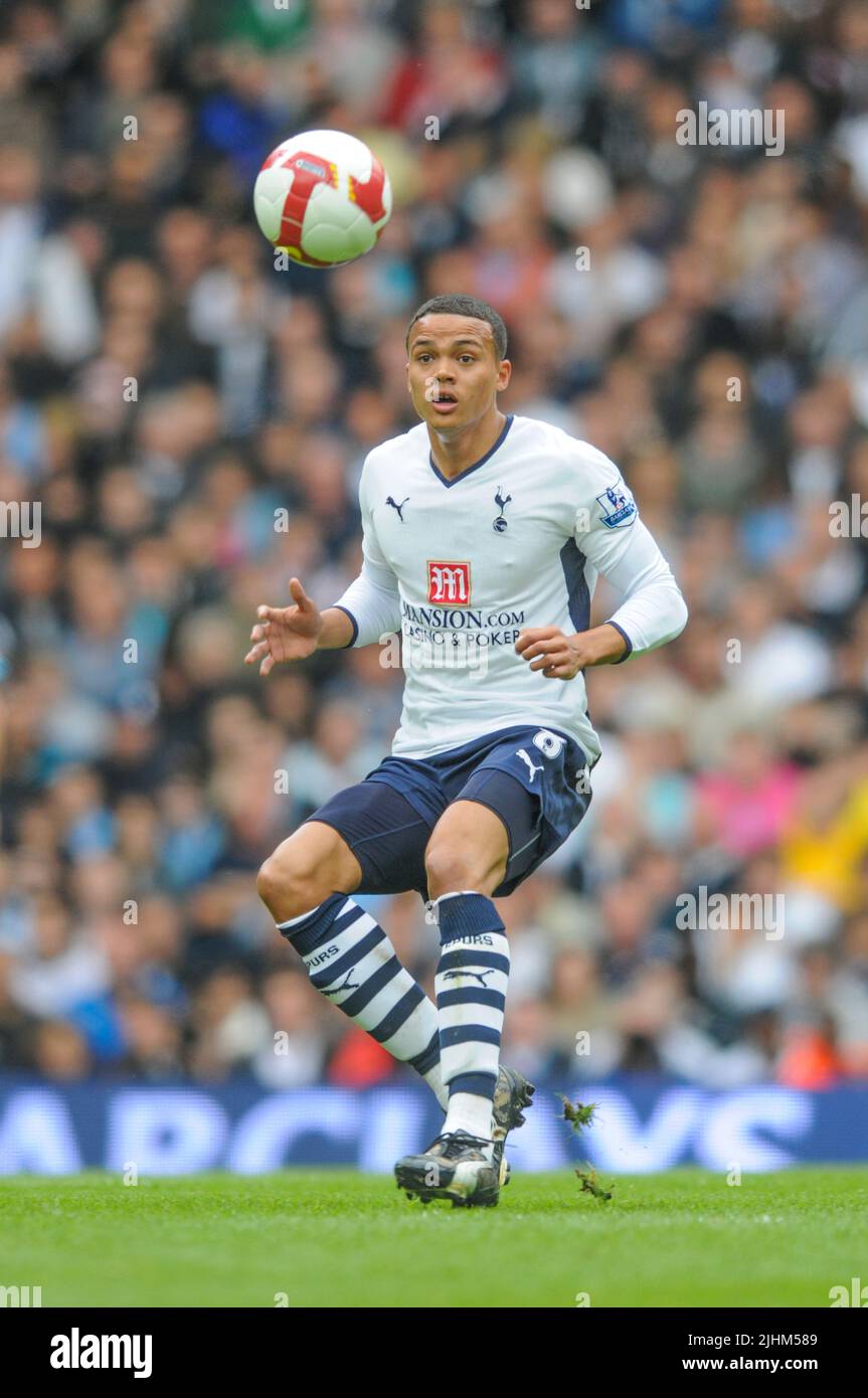 Tottenham Hotspur Jermaine Jenas Stock Photo - Alamy