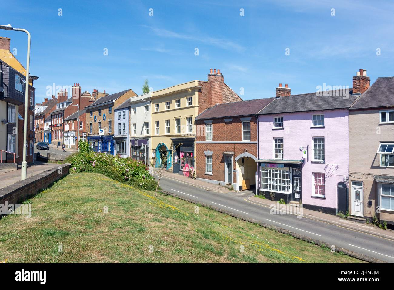 High Street, Lutterworth, Leicestershire, England, United Kingdom Stock ...