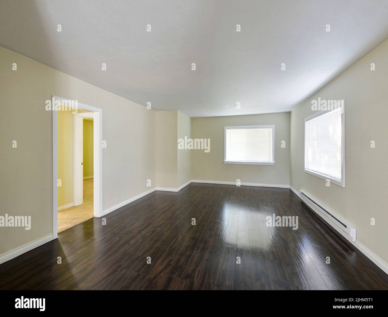 Modern residential empty living room interior Stock Photo - Alamy