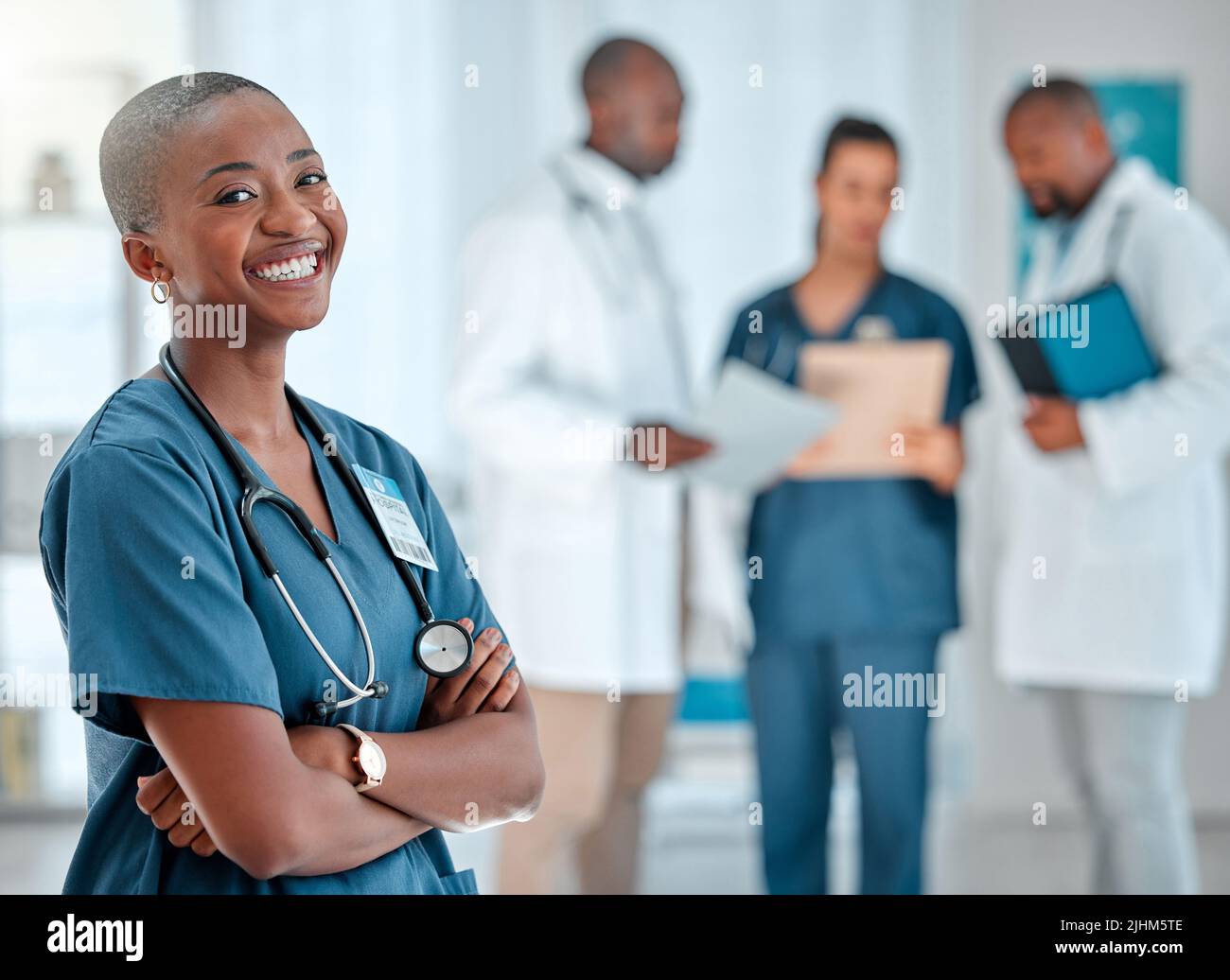 American hospital staff hi-res stock photography and images - Alamy