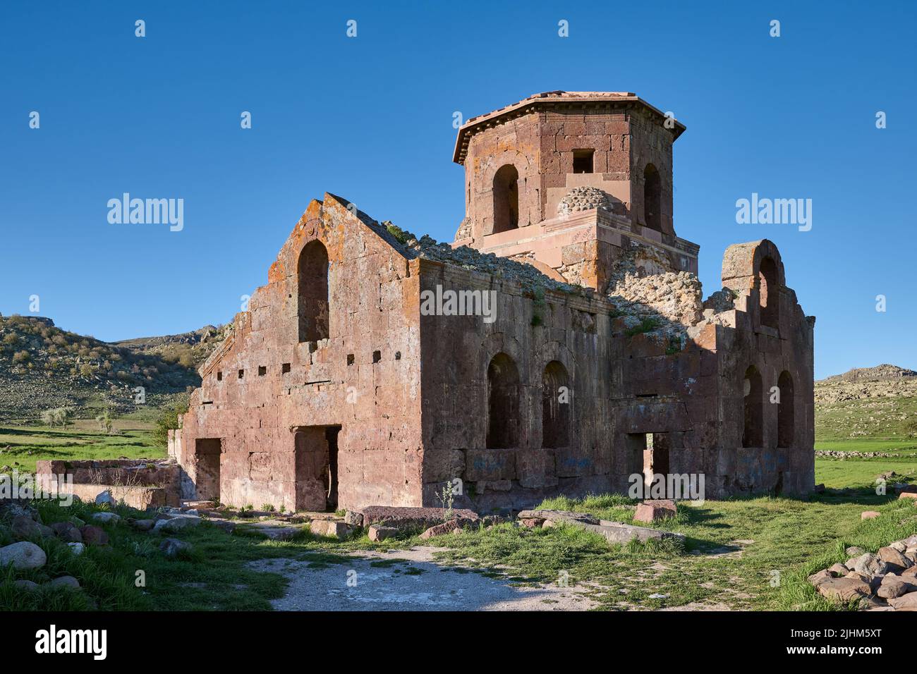 the Red Church, Kızıl Kilise, Guzelyurt , Cappadocia, Anatolia, Turkey ...