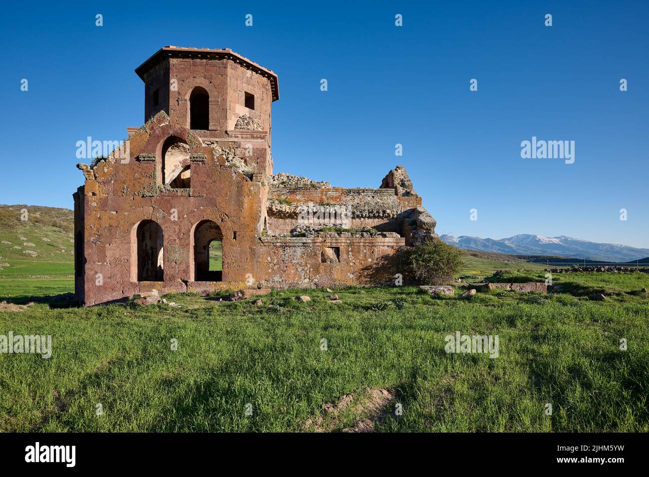 the Red Church, Kızıl Kilise, Guzelyurt , Cappadocia, Anatolia, Turkey ...