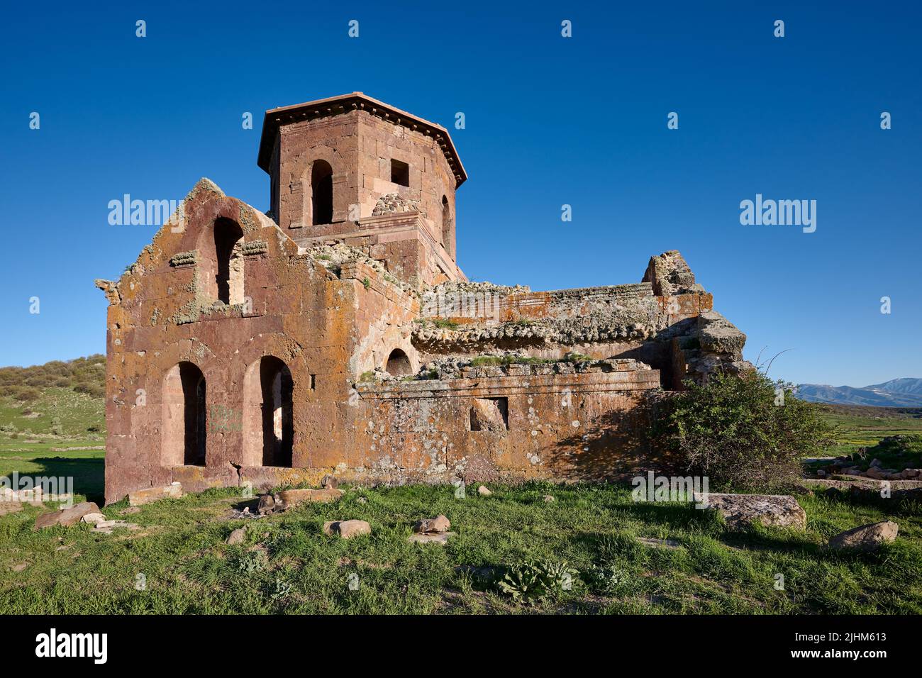 the Red Church, Kızıl Kilise, Guzelyurt , Cappadocia, Anatolia, Turkey ...