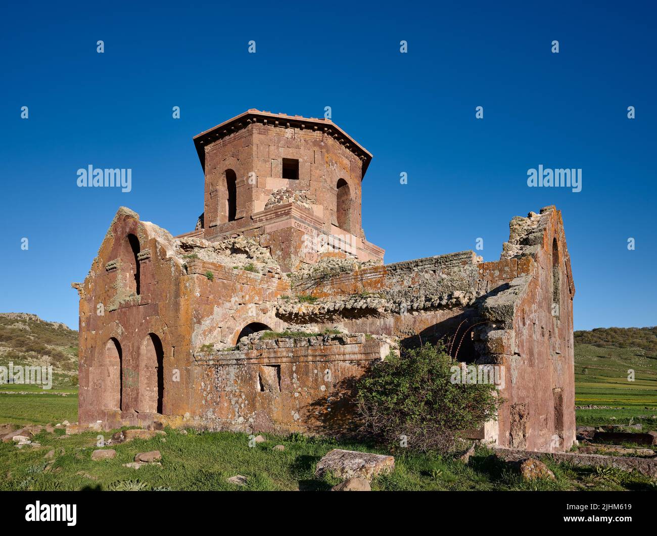 the Red Church, Kızıl Kilise, Guzelyurt , Cappadocia, Anatolia, Turkey ...