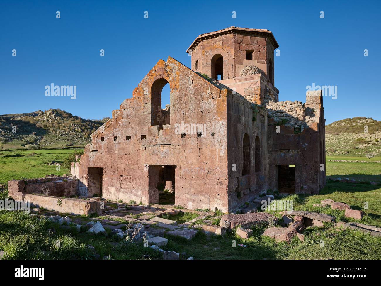 the Red Church, Kızıl Kilise, Guzelyurt , Cappadocia, Anatolia, Turkey ...