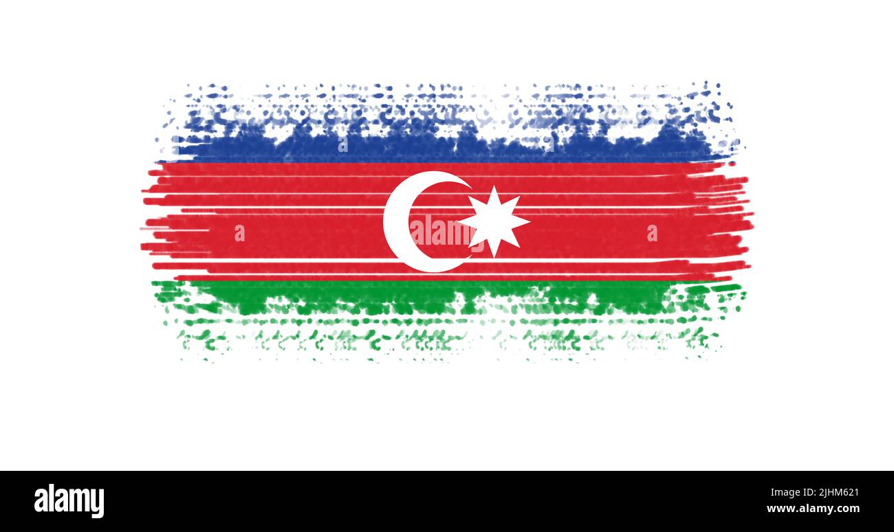 Artistic drawing painting of the flag Stock Photo - Alamy