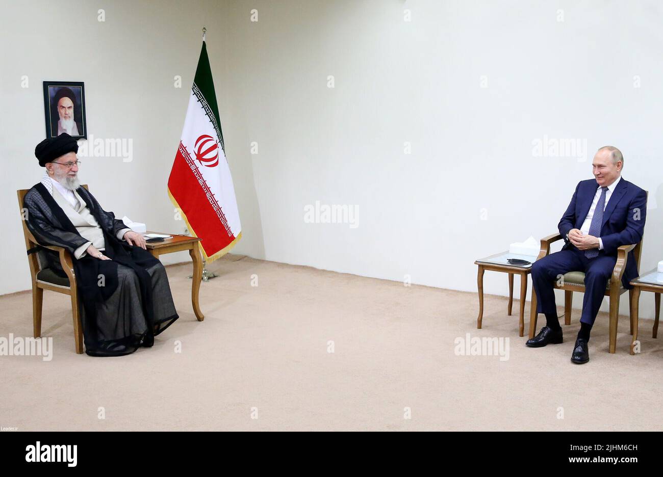 July 19, 2022, Tehran, Tehran, Iran: This handout picture provided by ...