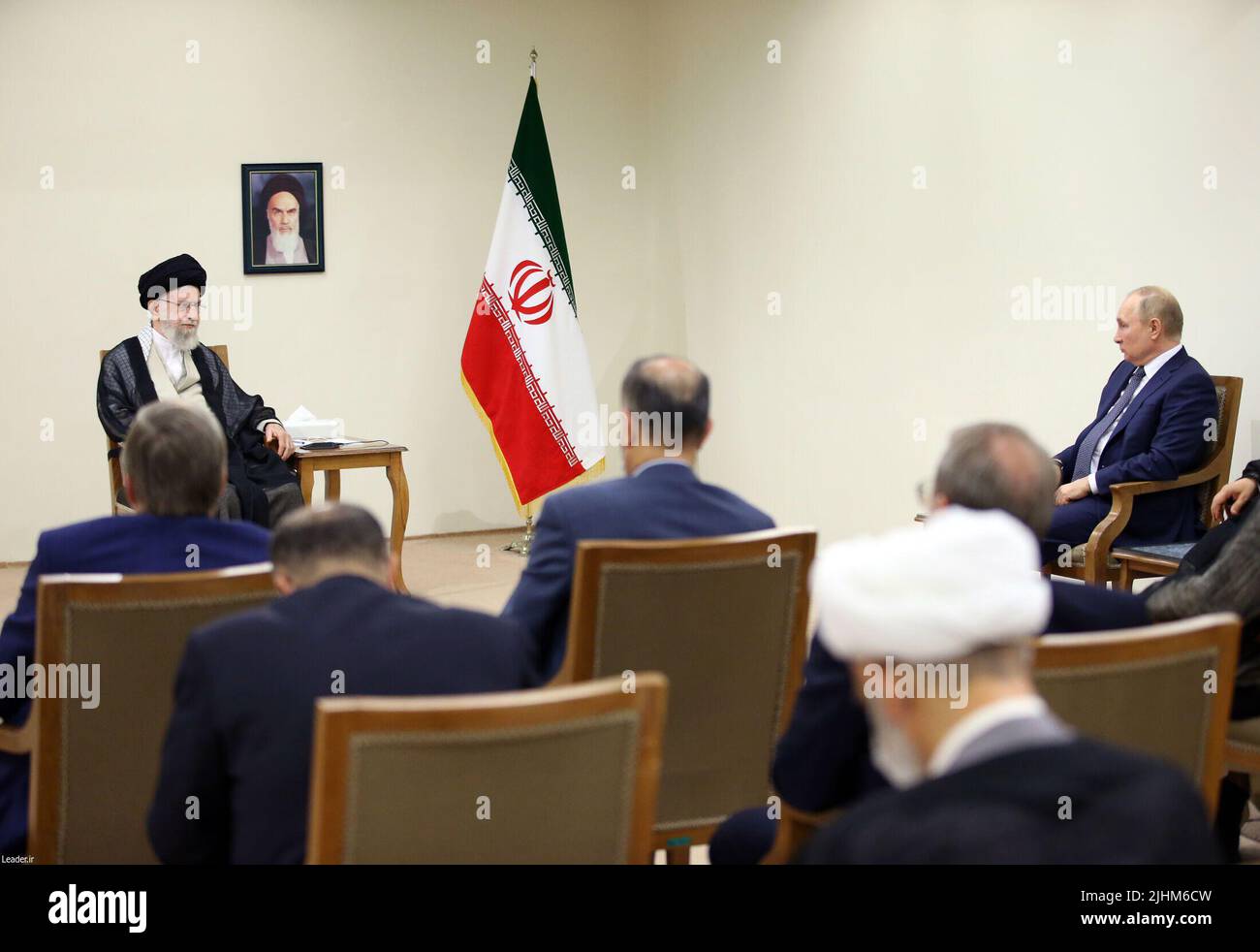 July 19, 2022, Tehran, Tehran, Iran: This handout picture provided by ...