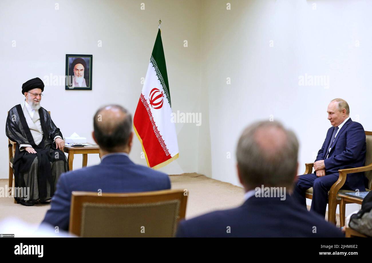 July 19, 2022, Tehran, Tehran, Iran: This handout picture provided by ...