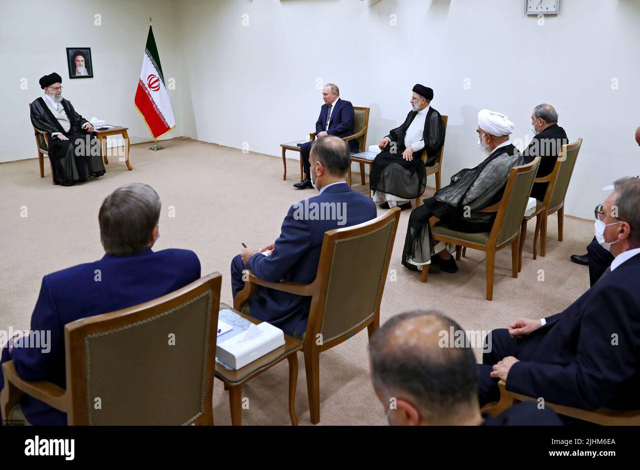July 19, 2022, Tehran, Tehran, Iran: This handout picture provided by ...