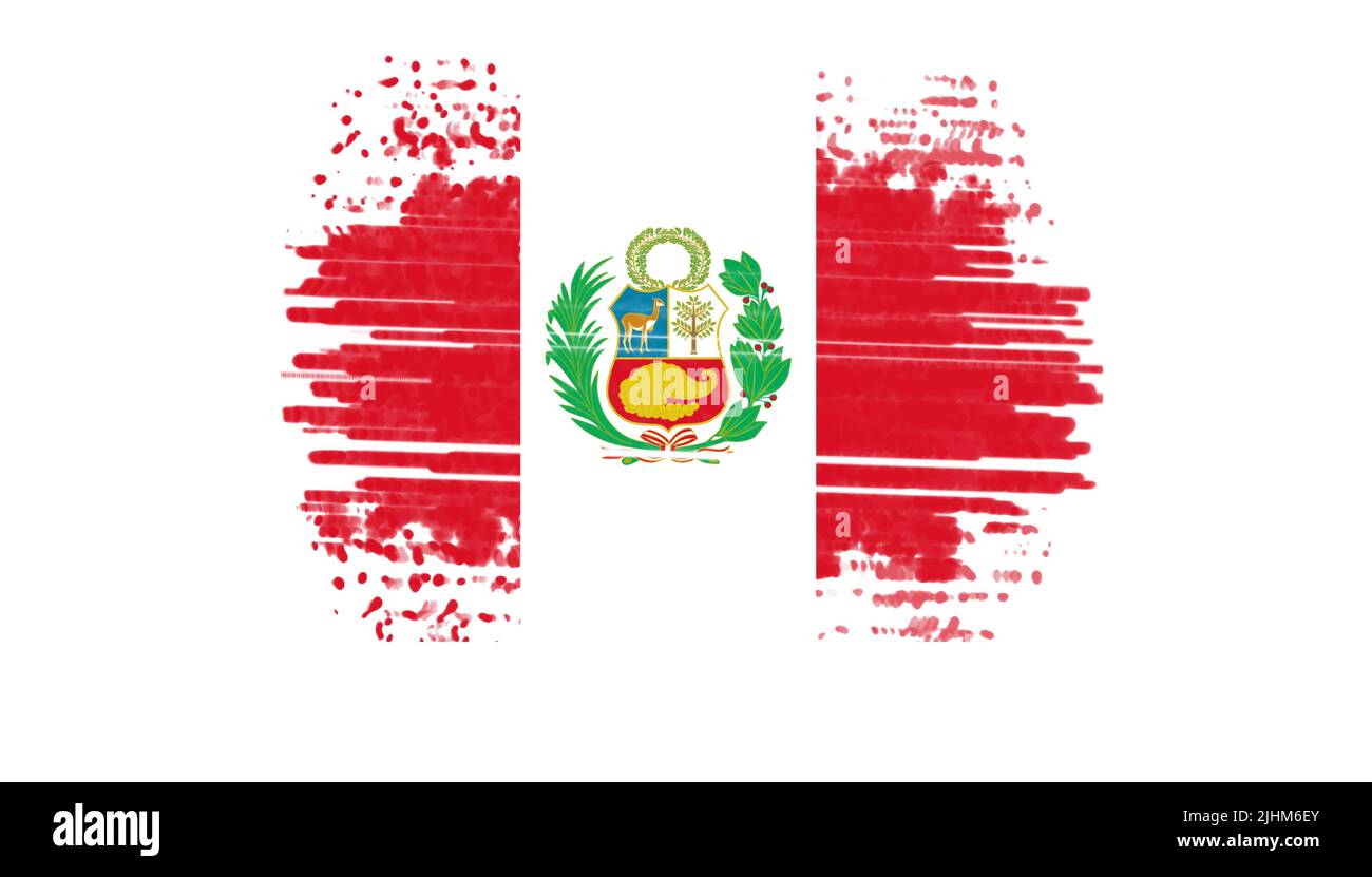 Artistic drawing painting of the flag Stock Photo - Alamy