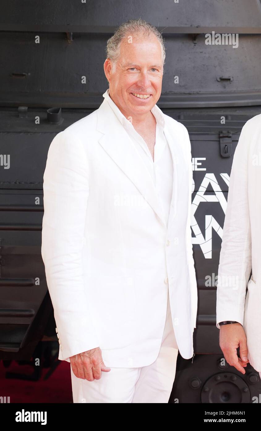 Lord David Linley arriving at the special screening of The Gray Man at ...