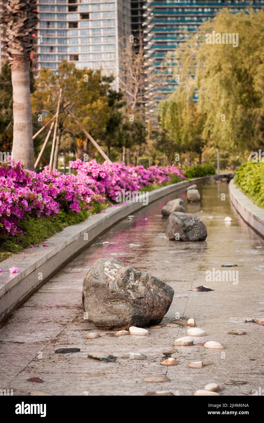 Beautiful park in Batumi. Georgia Stock Photo - Alamy