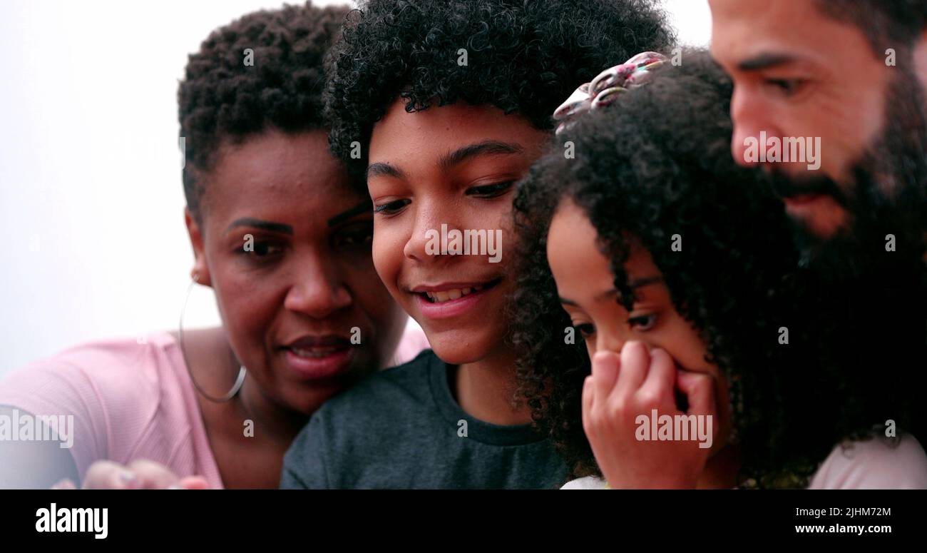 Multiracial girl using smartphone hi-res stock photography and images ...