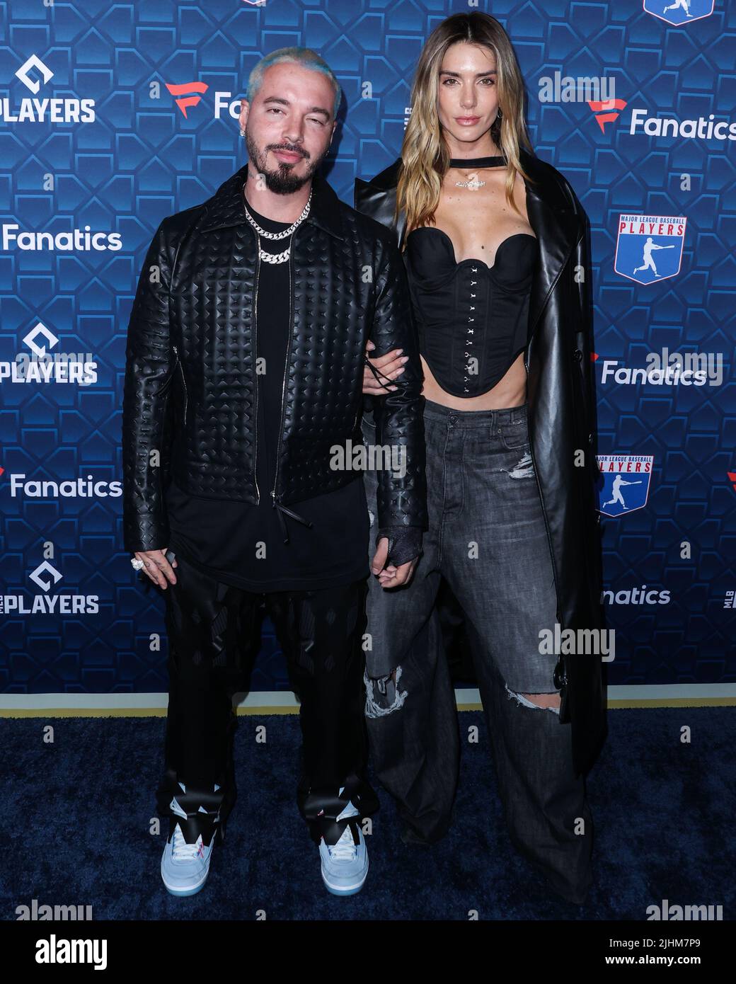 LOS ANGELES, CALIFORNIA, USA - JULY 18: Colombian singer J Balvin and ...