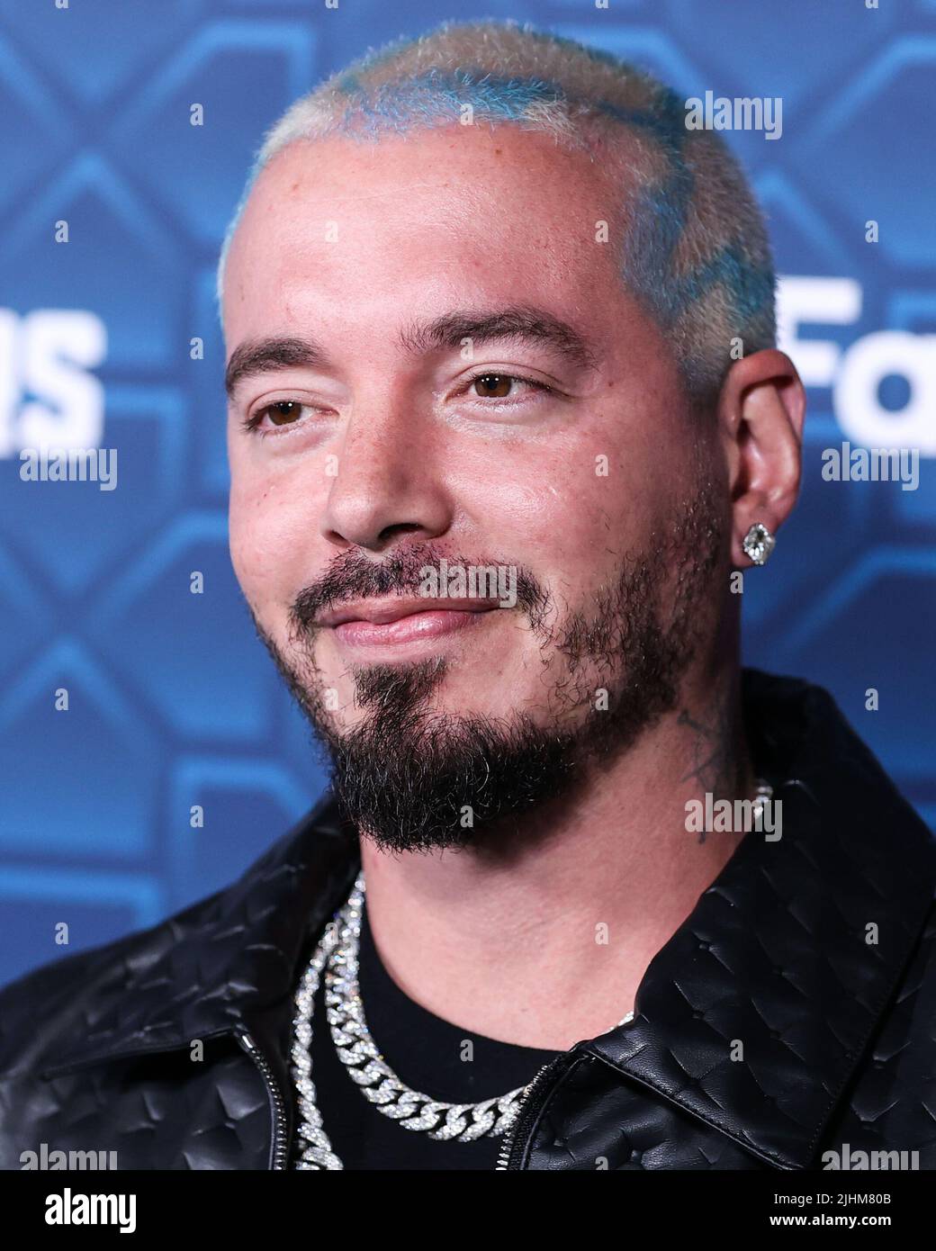 LOS ANGELES, CALIFORNIA, USA - JULY 18: Colombian singer J Balvin ...