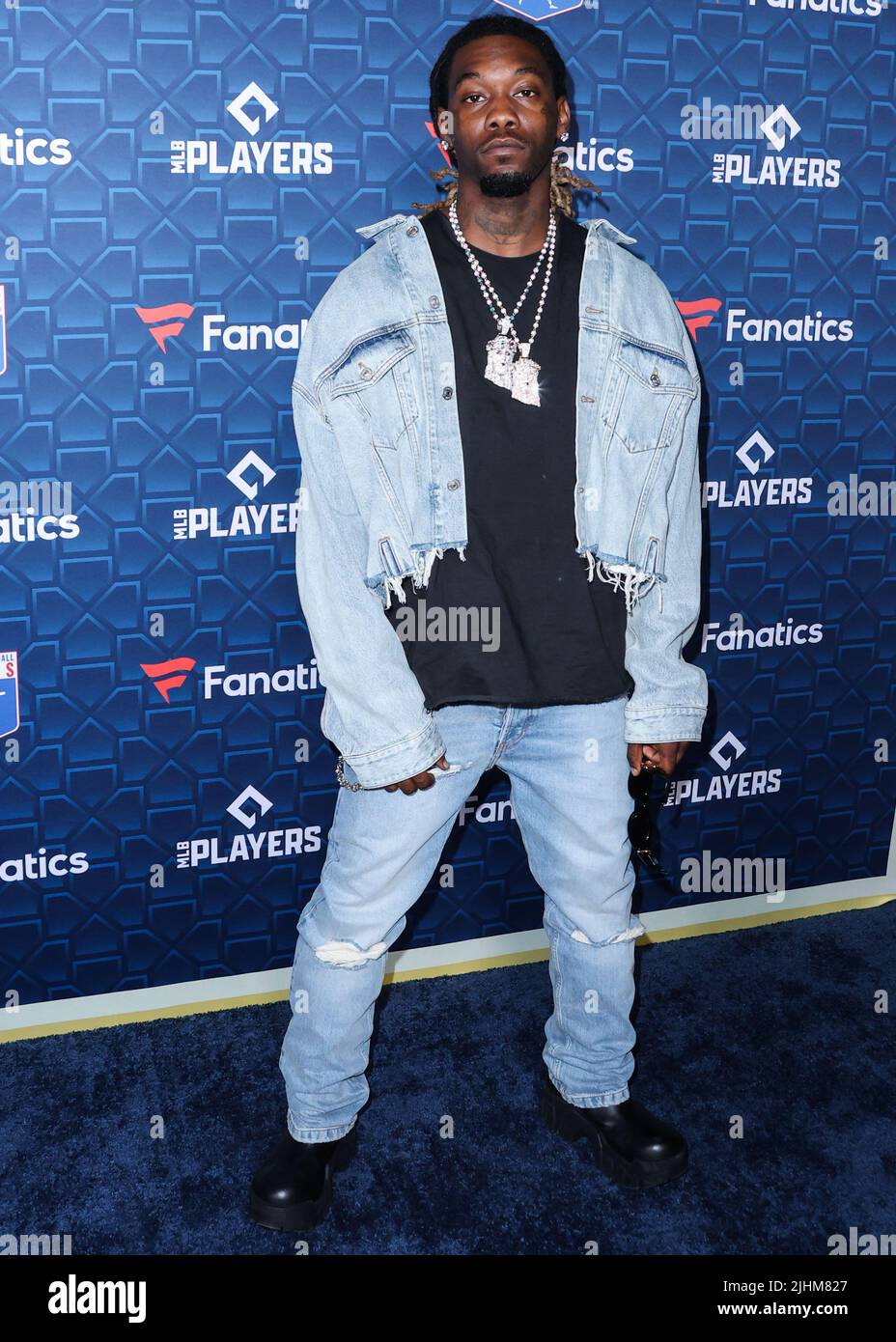 LOS ANGELES, CALIFORNIA, USA - JULY 18: American rapper Offset arrives ...