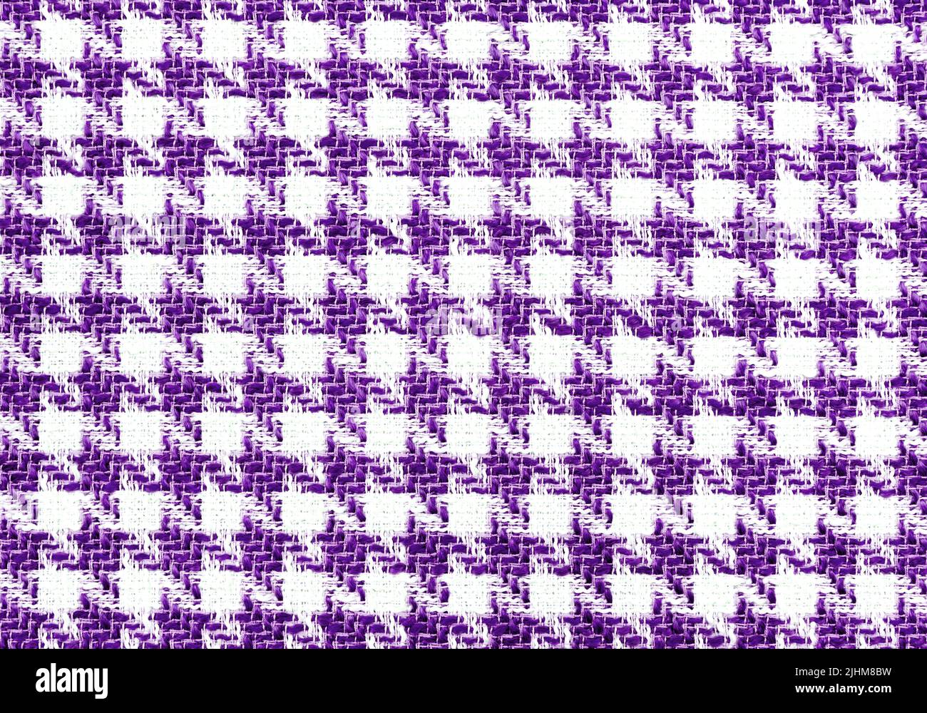 Fabric.Checkered fabric. Checkered pattern on fabric of different ...