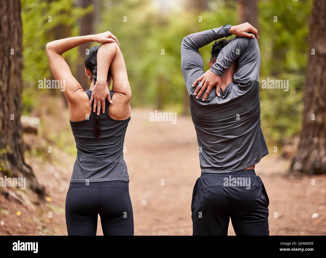 Warm up exercises hi-res stock photography and images - Alamy