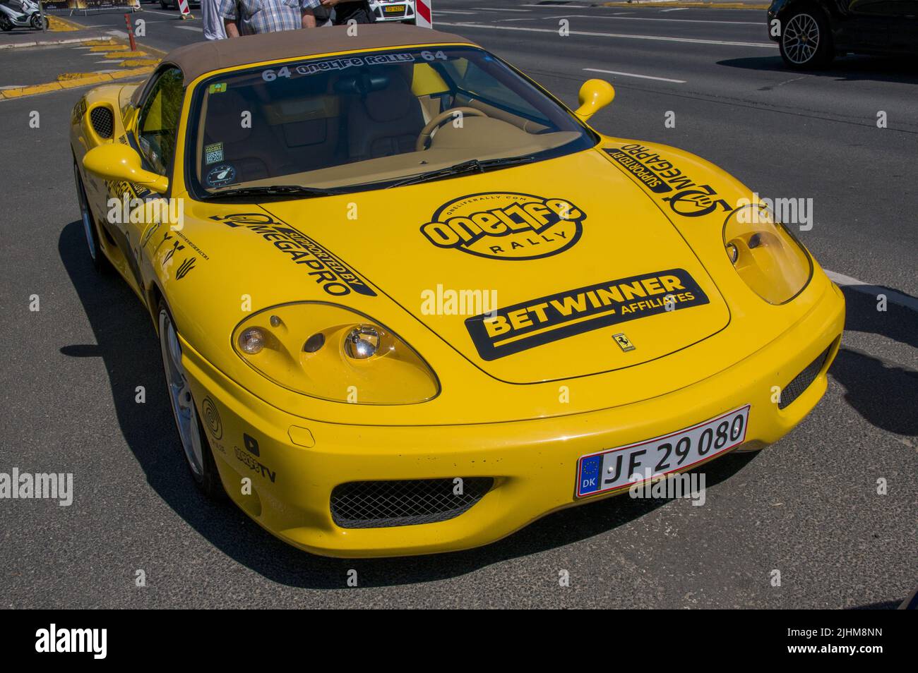 European sport car show event Onelife Rally Stock Photo - Alamy