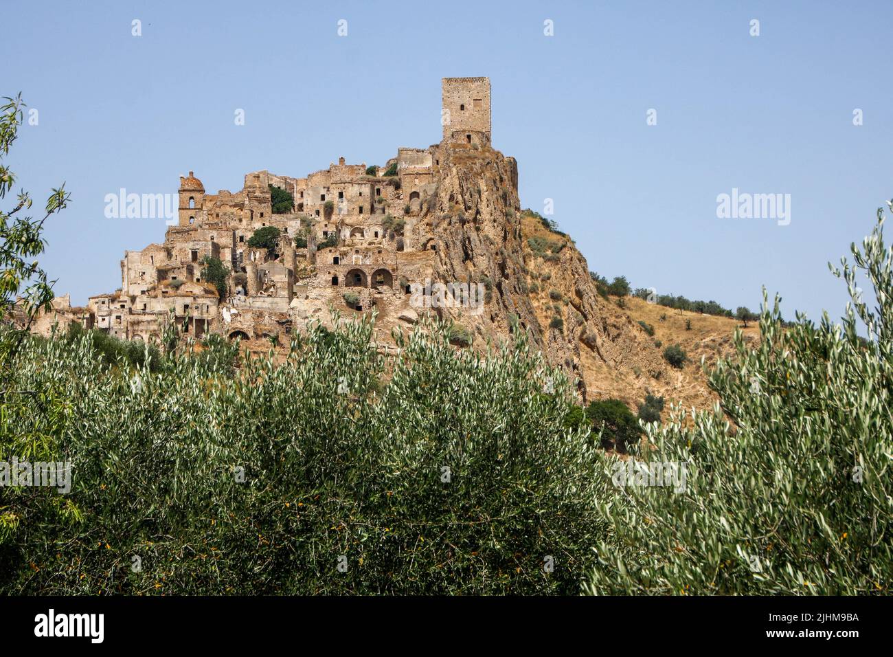 Craco ghost town italy hi-res stock photography and images - Alamy