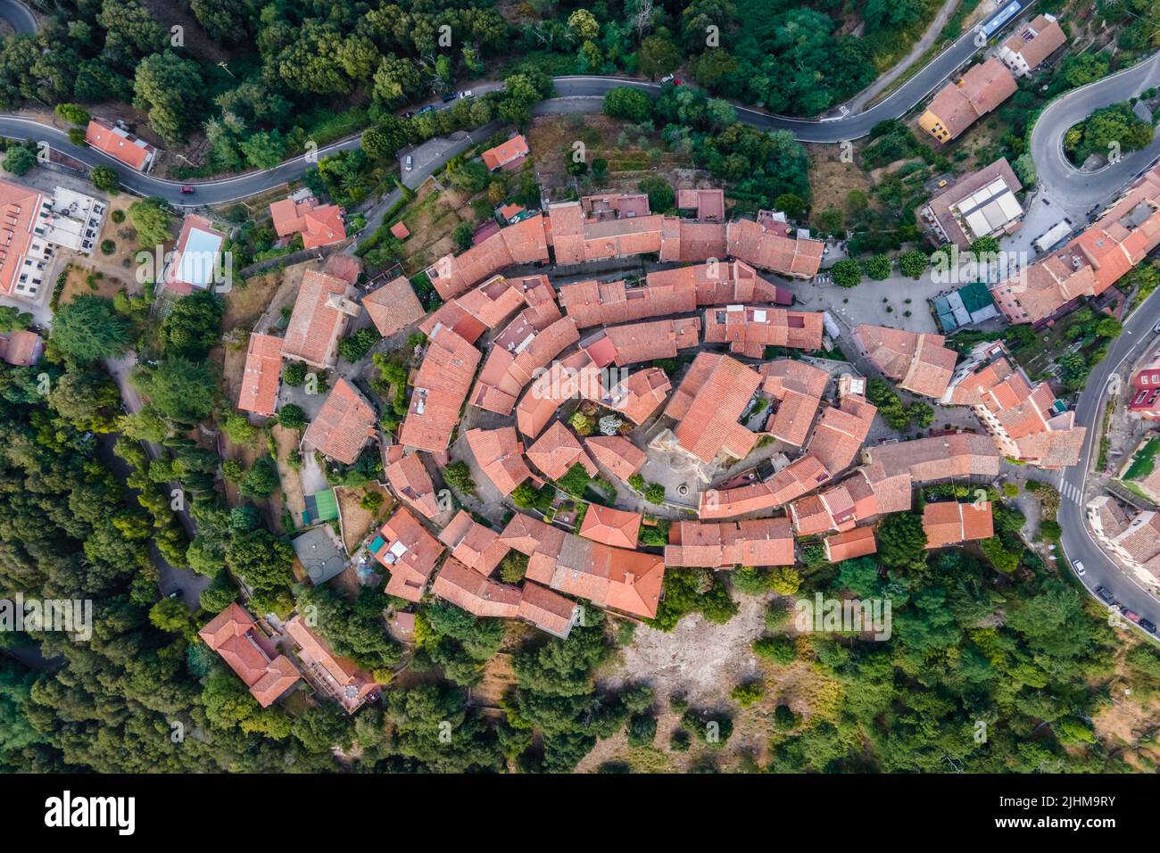 Town poggio island elba italy hi-res stock photography and images - Alamy